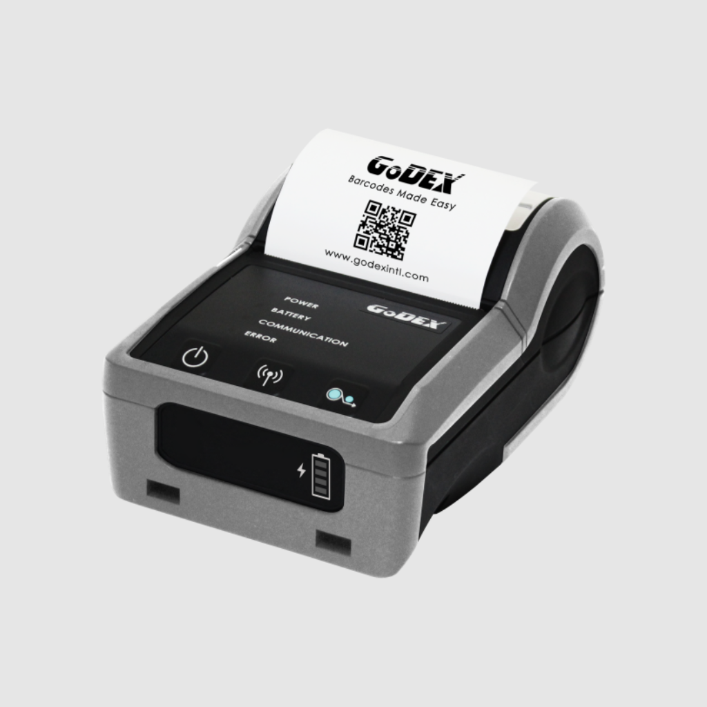 Godex MX30+ :Portable Printer | Direct Thermal, WiFi and BLE 5.0