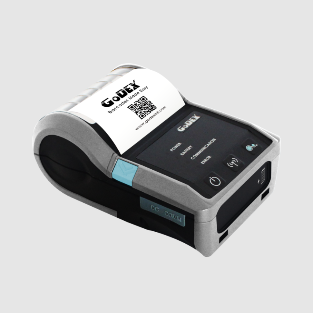 Godex MX30+ :Portable Printer | Direct Thermal, WiFi and BLE 5.0